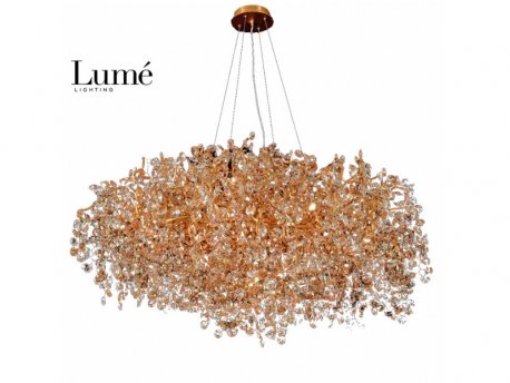 LUNA 202 LUSTER 18*G9 BRONZA