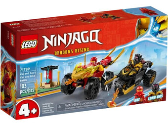 Lego ninjago kai and rass car and bike battle ( LE71789 )