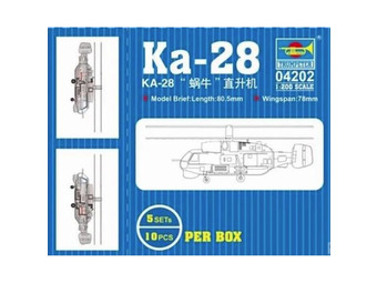 TRUMPETER 1/200 Ka-28 military helicopter model accessory