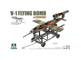 TAKOM 1/35 V-1 flying bomba military model
