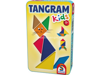 SCHMIDTSPIELE Tangram Kids - Fémdobozban
