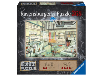 RAVENSBURGER Exit Puzzle game 368 pieces Closed pince german edition