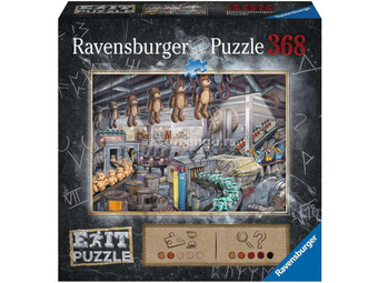 RAVENSBURGER Exit Puzzle game 368 pieces A játékgyár german edition