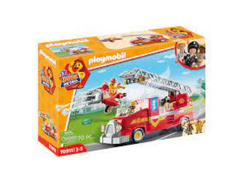 PLAYMOBIL DUCK ON CALL Fire fighting vehicles stock