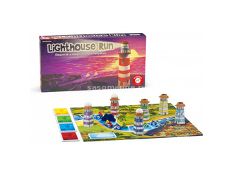PIATNIK Lighthouse Run: Regatták a világítótornyok fényében board game