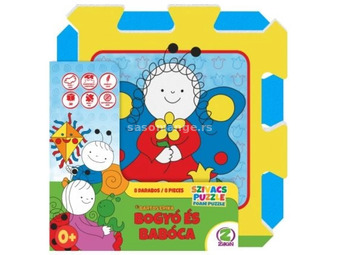Zikin Sponge puzzle game 8 pieces Berry and Babóca