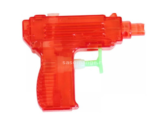 Uzi shape water gun red