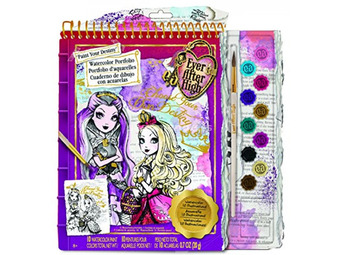 Ever After High poster Maker booklet watercolor
