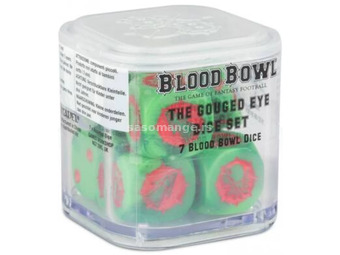 Blood Bowl: The Gouged Eye Dice Set dobókocka stock accessory