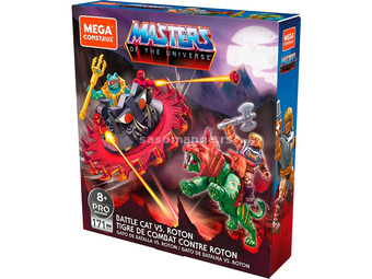 MATTEL Mega Construx Masters of the Universe Battle Cat vs Roton figura set 171 pieces