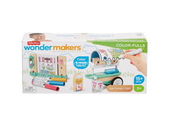 MATTEL Fisher Price Wonder Makers coloring ice-cream truck