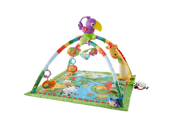 MATTEL Fisher Price rain Forest Deluxe Music &amp; Lights playing carpet