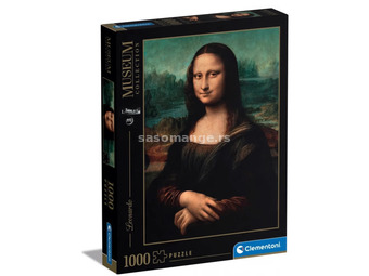 CLEMENTONI Puzzle game 1000 pieces Museum Collection Leonardo da Vinci - Mona Lisa