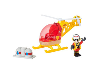 BRIO World Fireman helicopter