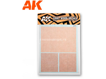 AK INTERACTIVE 1/32 1/48 Light Wood Decals finoma fa felletek sticker stock