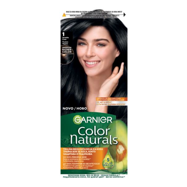 Garnier Color Naturals Boja za kosu 1, crna