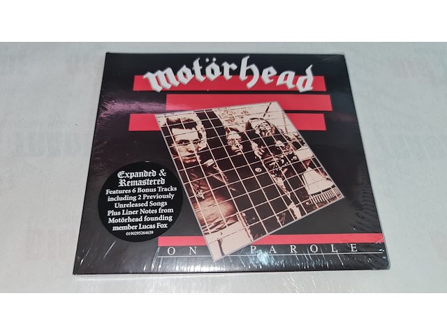 Motörhead - On parole , U CELOFANU