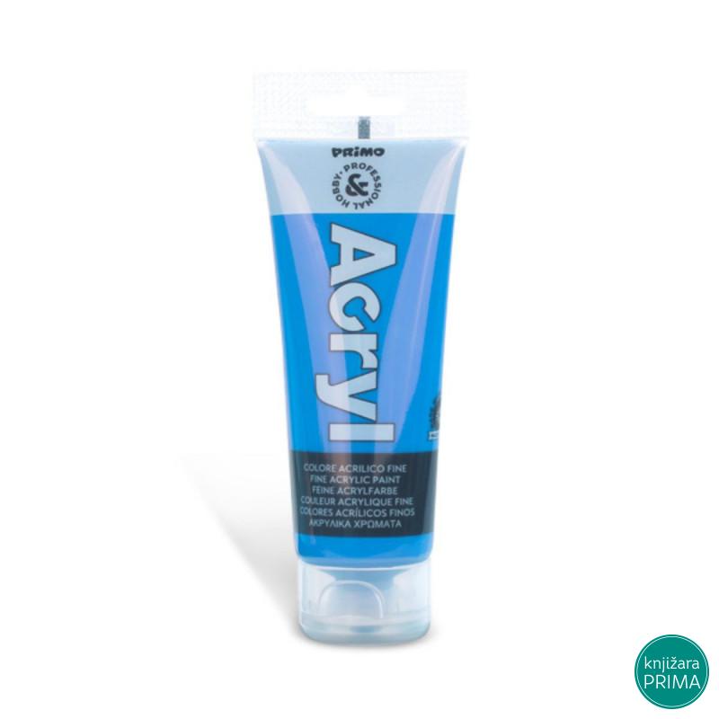 Akrilna boja PRIMO Acryl 501 Cyan 75ml