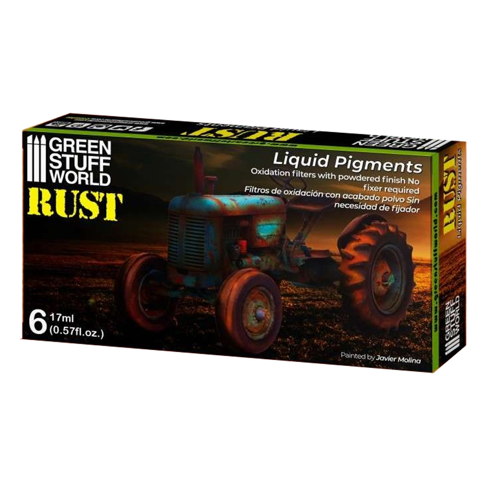 Liquid Pigments Paint Set - RUST (Box x6)