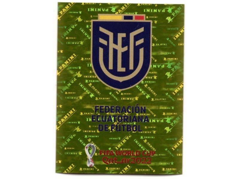 ECU.1 - ECUADOR - PANINI FWC Qatar 2022