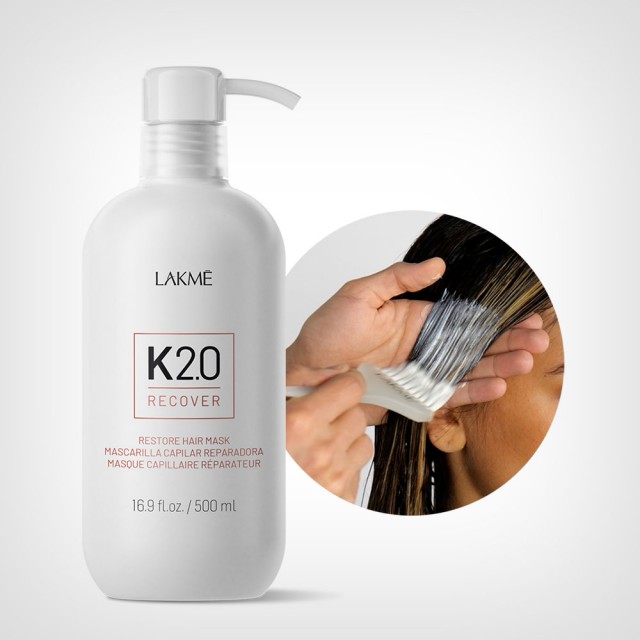 LAKMÉ K2.0 RESTORE HAIR MASK 500ML - MASKA ZA OBNAVLJANJE KOSE