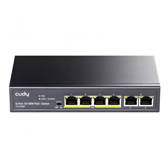 CUDY FS1006P POE+ 6PORT SWITCH CENA