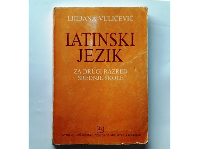 LATINSKI JEZIK  za II razred srednje škole