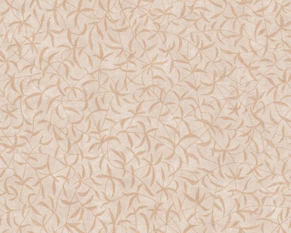 A.S. CRÉATION WALLPAPER «COTTAGE, FLORAL, BEIGE, ORANGE» 389205