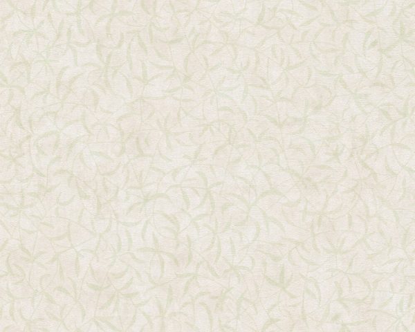 A.S. CRÉATION WALLPAPER «COTTAGE, FLORAL, CREAM, GREEN, YELLOW» 389203