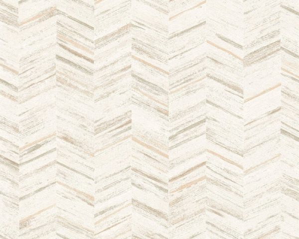 A.S. CRÉATION WALLPAPER «GRAPHICS, BEIGE, CREAM, GREY, TAUPE» 383096