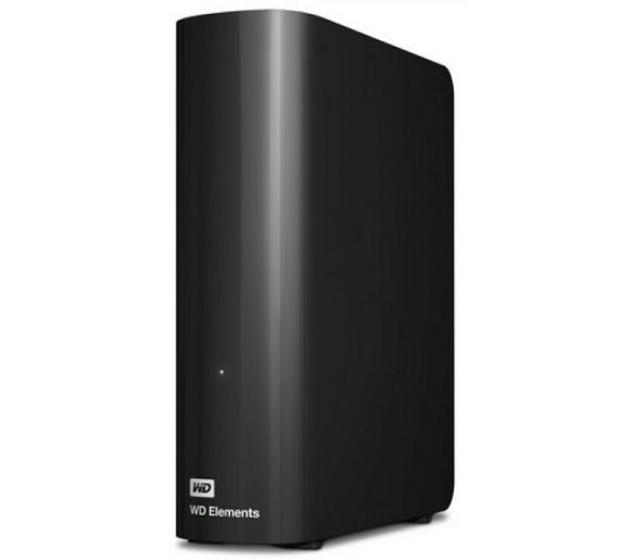 Western Digital - External HDD 8TB, USB3.0, Elements Desktop, Black