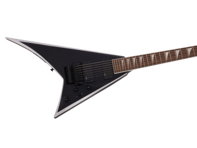 Jackson X Series Rhoads RRX24-MG7 Satin Black finish with Primer Gray Bevels