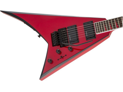 Jackson X Series Rhoads RRX24 Red with Black Bevels