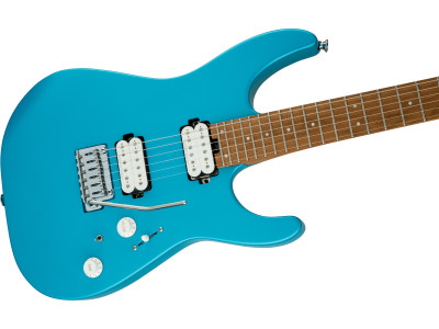 Charvel PRO-MOD DK24 HH 2PT CM, CARAMELIZED MN, MATTE BLUE FROST