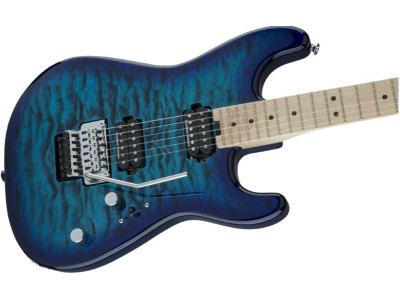 Charvel PRO-MOD SAN DIMAS® STYLE 1 HH FR M QM, MN, CHLORINE BURST