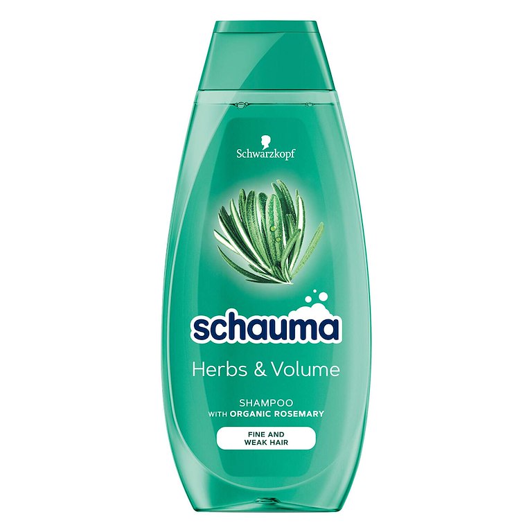 Schauma šampon herbs&volume 400ml schauma