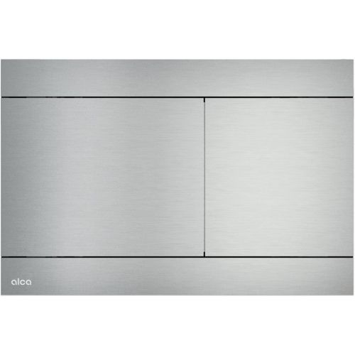 Alca plast Tipka FUN-INOX Inox-polumat , metalna