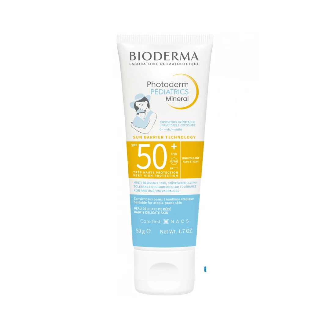 BIODERMA Photoderm PEDIATRICS Mineral SPF50+ 50 g bez Hemijskih Filtera