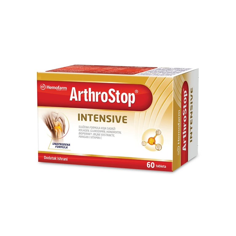 ArthroStop INTENSIVE 60 Tableta za Zglobove; Regeneracija Zglobova; Artroza