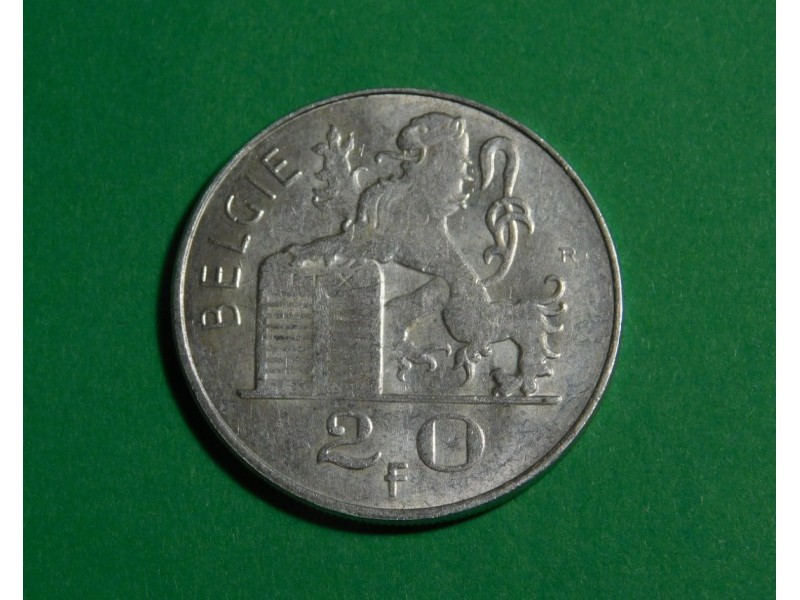 20 francs 1949 Belgie - srebro