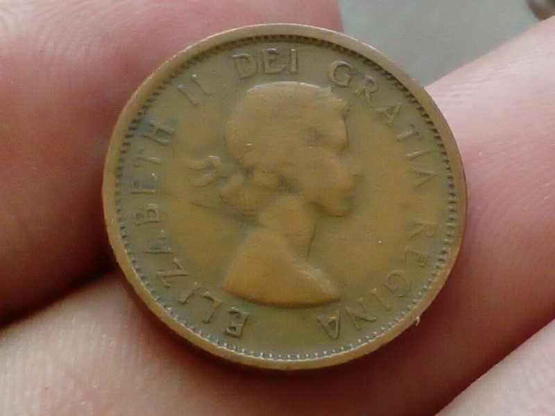 Kanada, 1 cent 1964