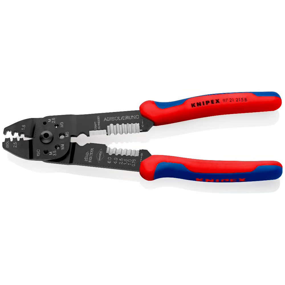 Knipex – Klešta za neizolovane otvorene konektore u blister pakovanju – 97 21 215 B SB