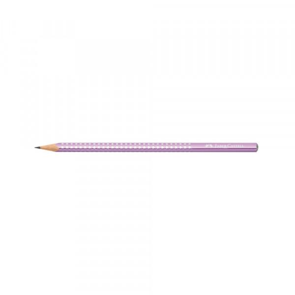 Faber Castell Grafitna olovka Faber Castel GRIP HB Sparkle 118263 violet metallic