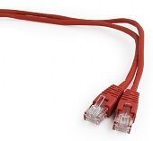 GEMBIRD - Patch Cable, U/UTP Cat.5e, Red, 2m