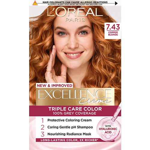 L'Oreal Paris Excellence farba za kosu 7.43