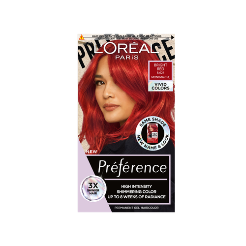 L'Oreal Paris Preference Vivids farba za kosu Bright Red 8.624