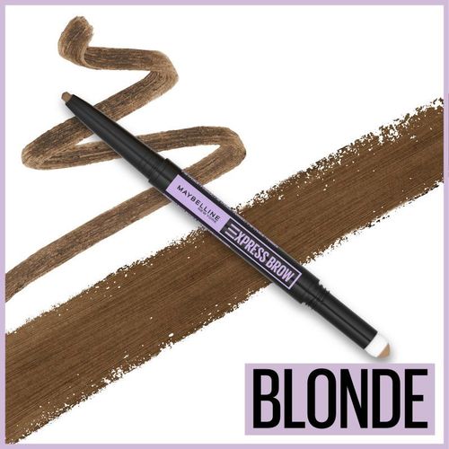 Maybelline New York Express Brow Satin Duo olovka za obrve 01 Dark Blond