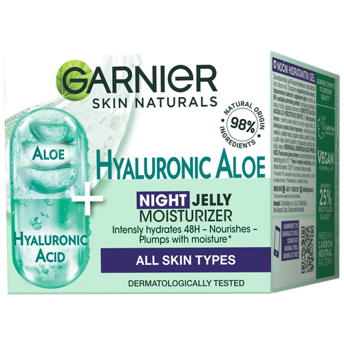 Garnier Skin Naturals Hyaluronic Aloe Jelly noćni hidrantni gel za lice 50ml