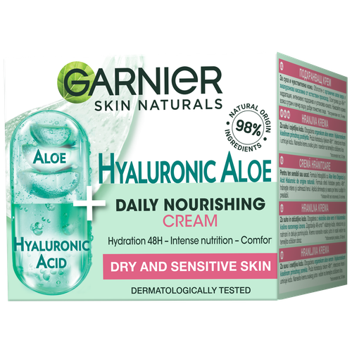 Garnier Skin Naturals Hyaluronic Aloe krema za lice 50ml