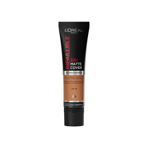 L'Oreal Paris Infaillible 32H Matte Cover tečni puder 320